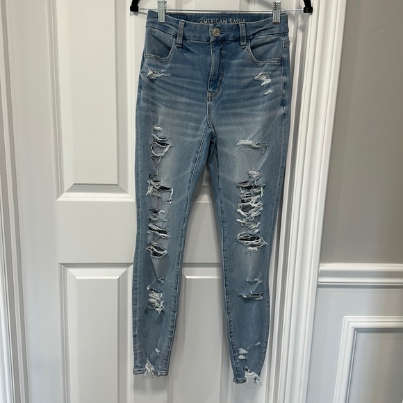 American Eagle Outfitters | Jeans | All Over Ripped Denim | Poshmark